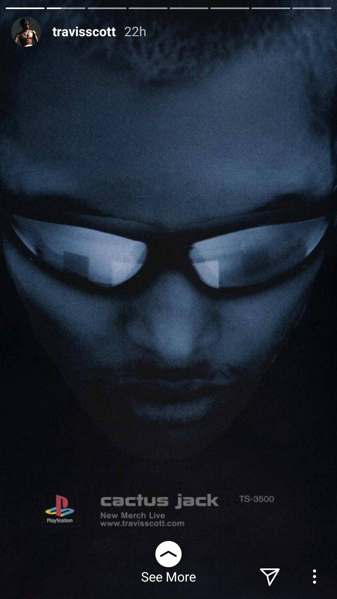 Travis Scott Playstation ad looks like JC Denton | Scrolller