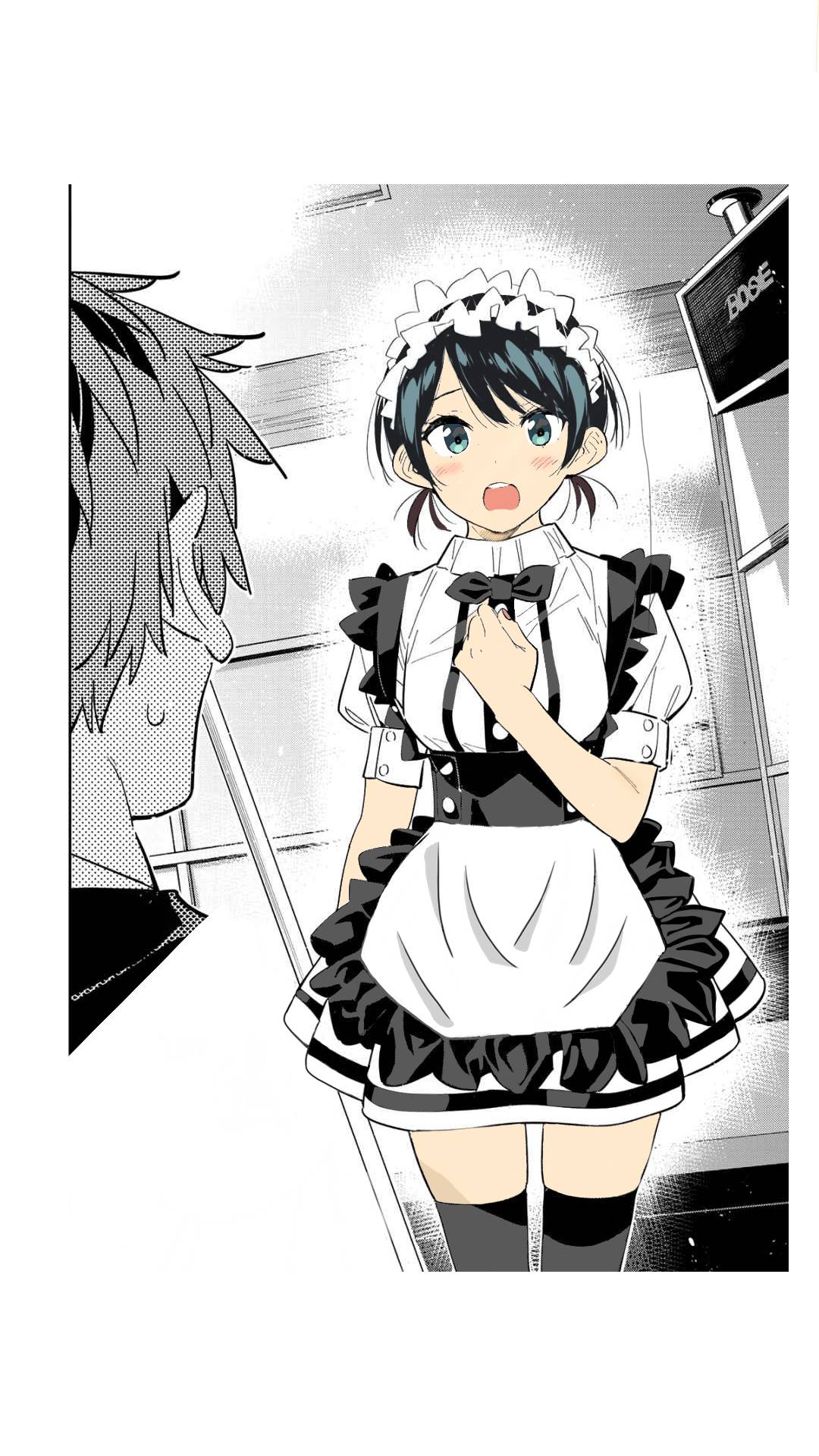 Tried coloring our maid version of Ruka-chan | Scrolller