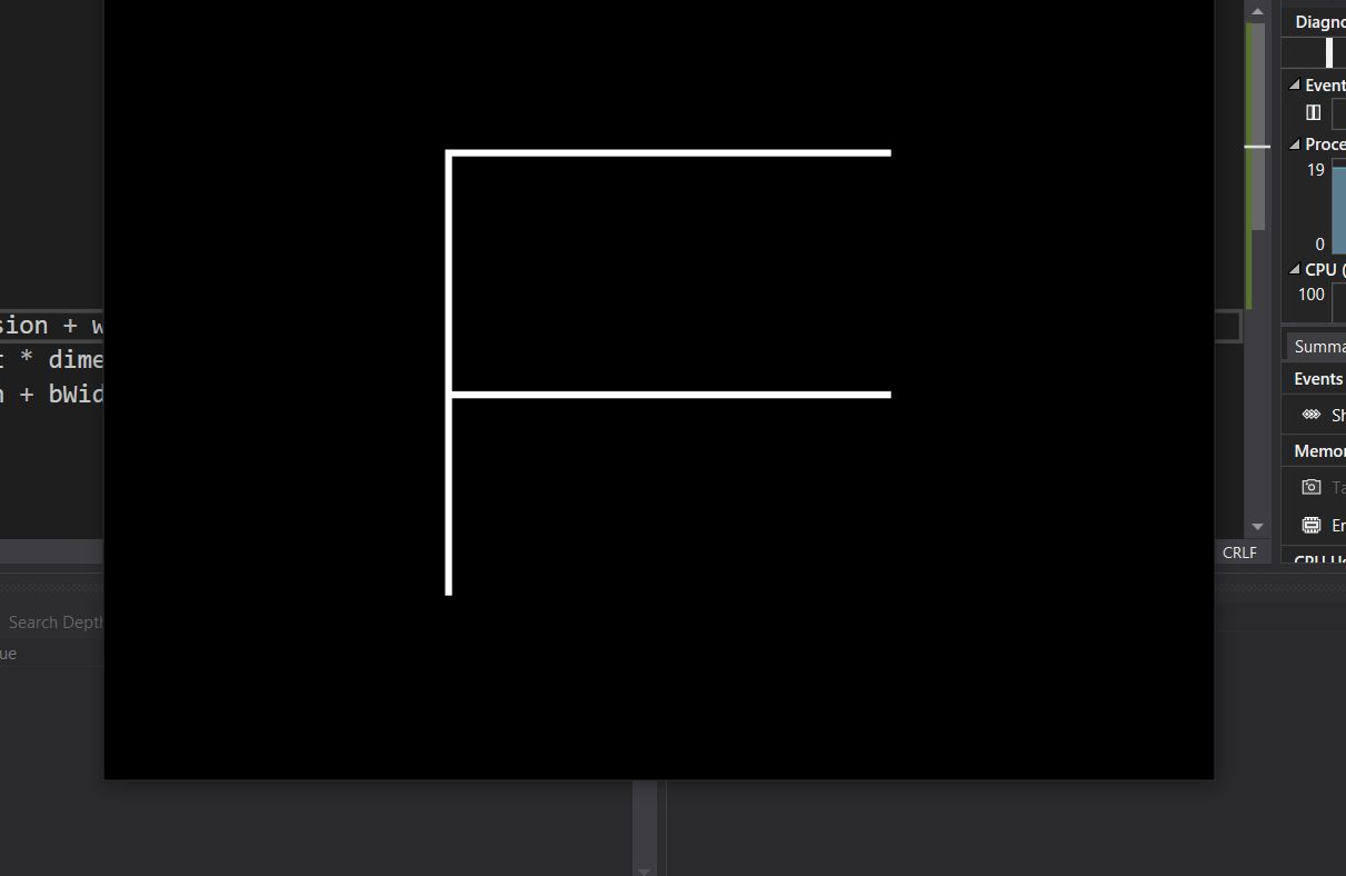 Tried to make a square but my code decided to roast me with an F instead, I think it's time to ...