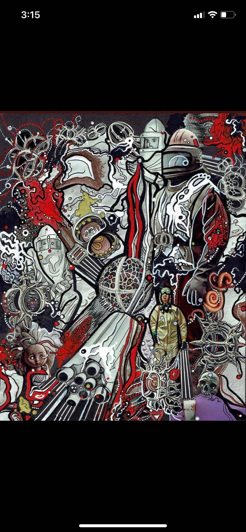 Trippy ‘Covid-19’ Artwork | Scrolller