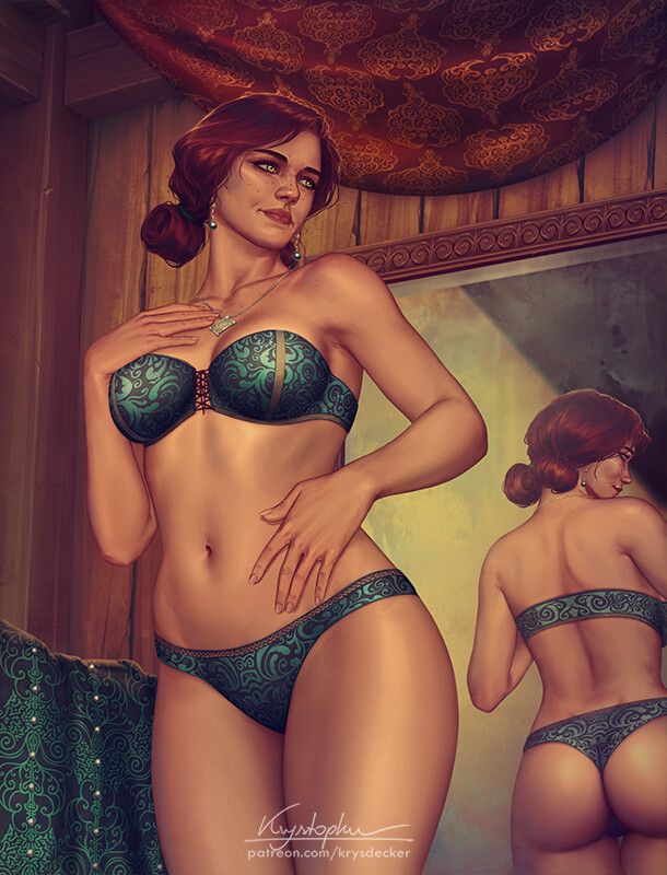 Triss Merigold by Krystopher Decker | Scrolller