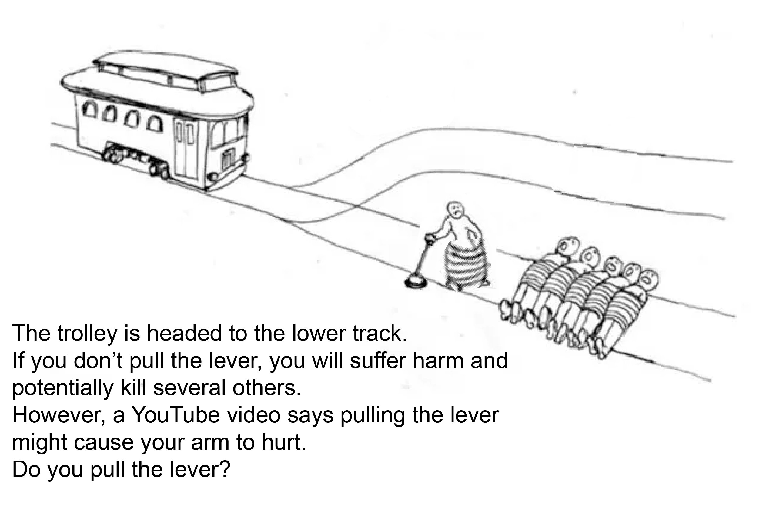 trolley philosophy rule | Scrolller