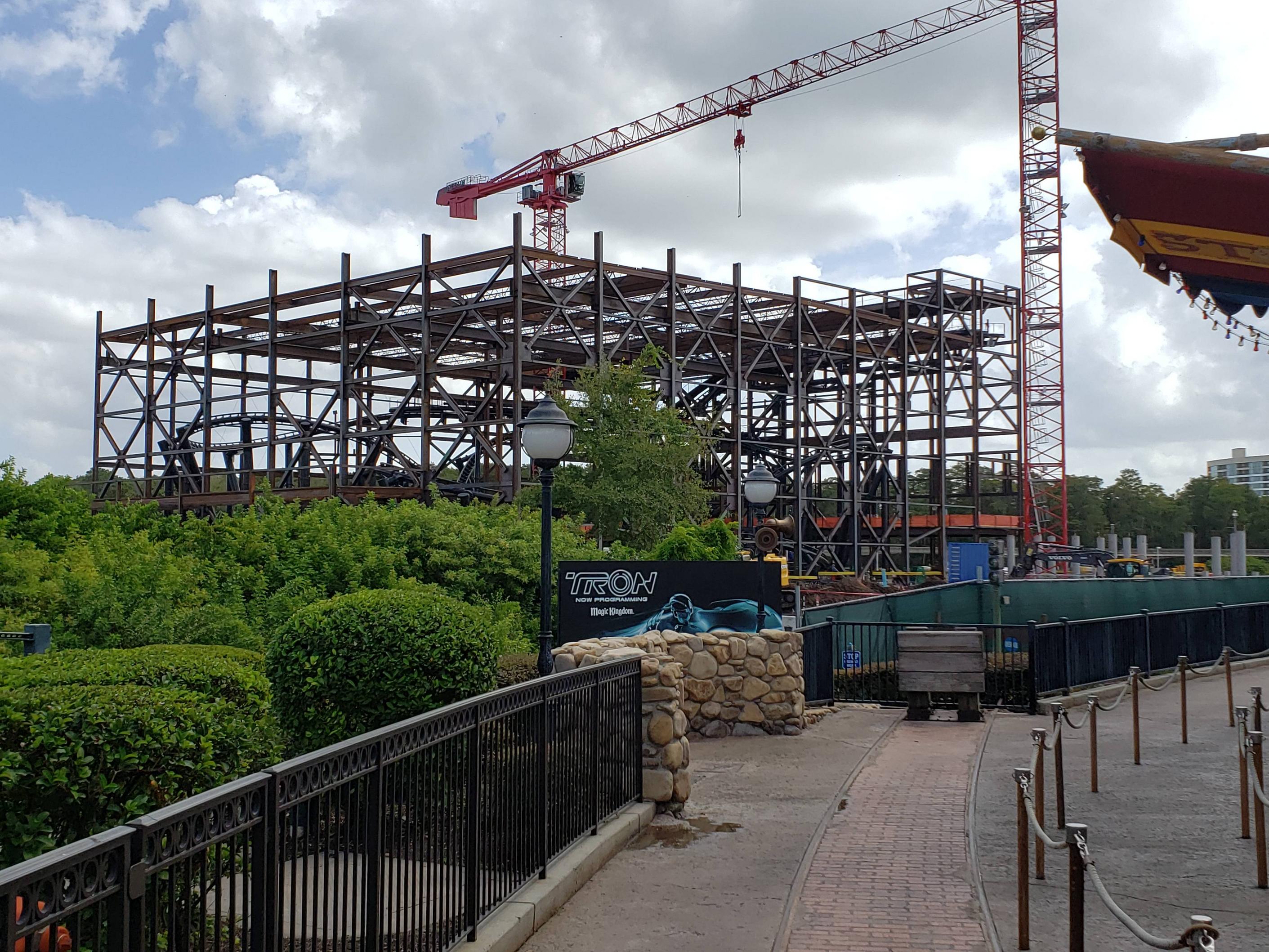 Tron Rollercoaster at Magic Kingdom | Scrolller