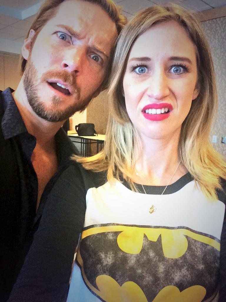Troy Baker & Maude chatting Lego Batman 3: Beyond Gotham SDCC 2014 | Scrolller
