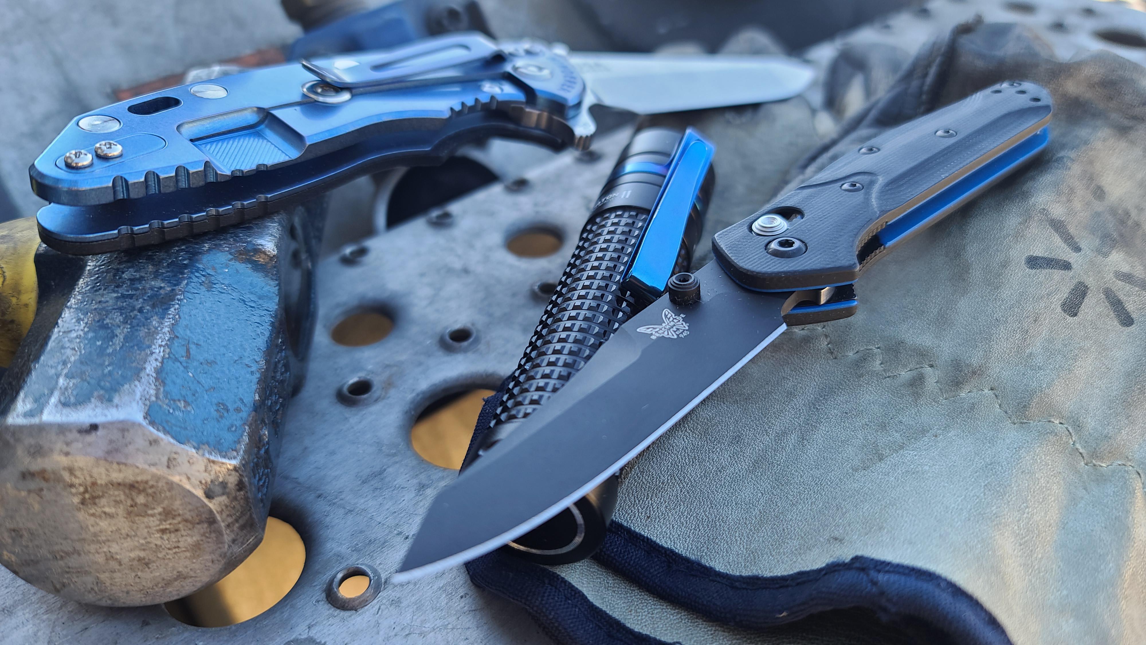 Trucker, Black & Blue EDC | Scrolller