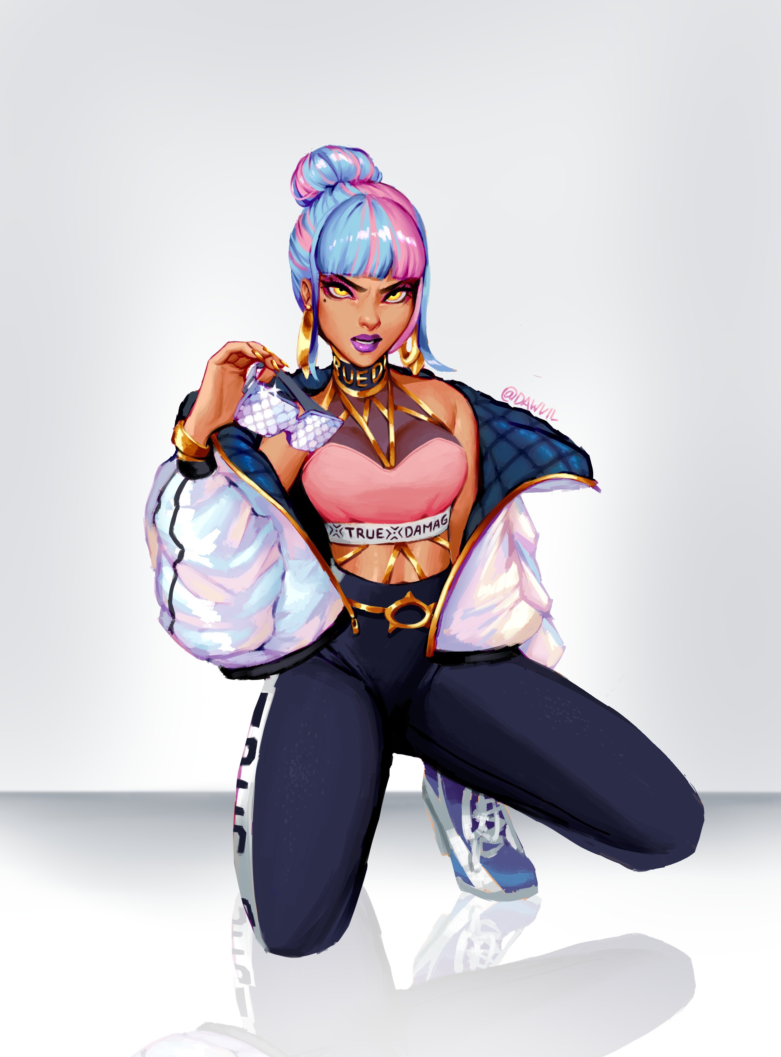 TrueDamage Qiyana by @dawvil ! | Scrolller