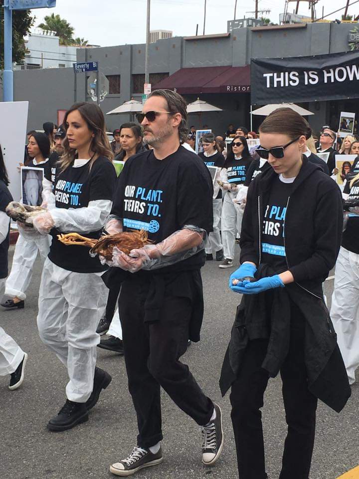 Truly a dedicated activist. Joaquin Phoenix🧡 | Scrolller