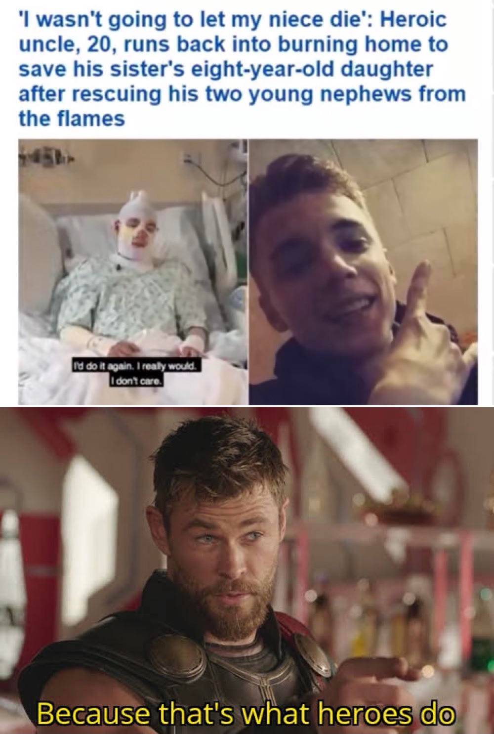 Truly Heroic. | Scrolller