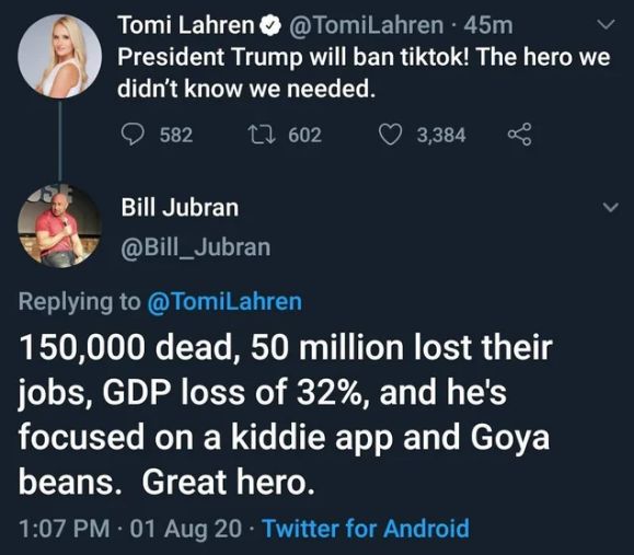 The Perfect President - "BAN TIKTOK !!!!!" | Scrolller