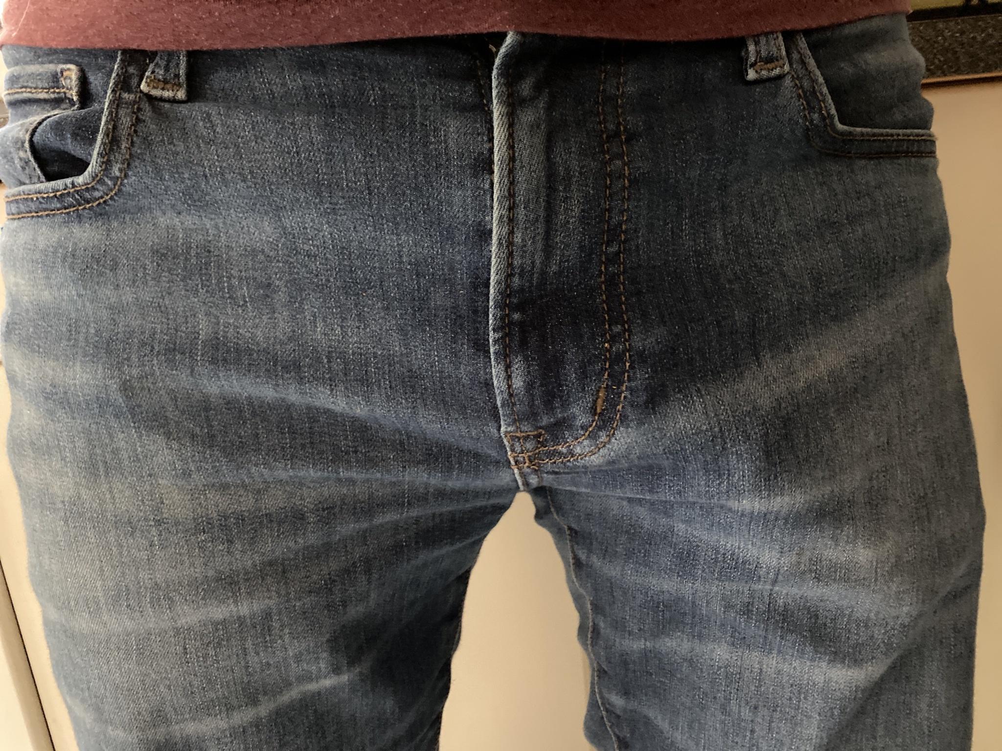 Trying a jeans bulge today from another angle | Scrolller