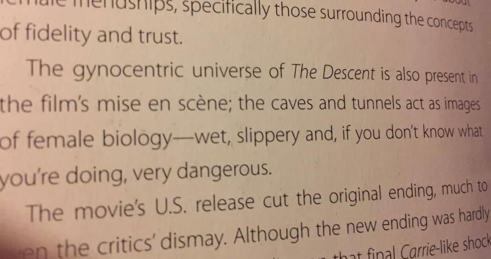 Trying to describe the deeper meaning behind the film “The Descent” | Scrolller