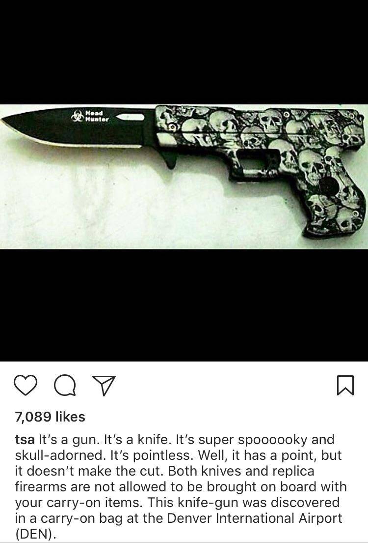 TSA instagram is a gold mine | Scrolller