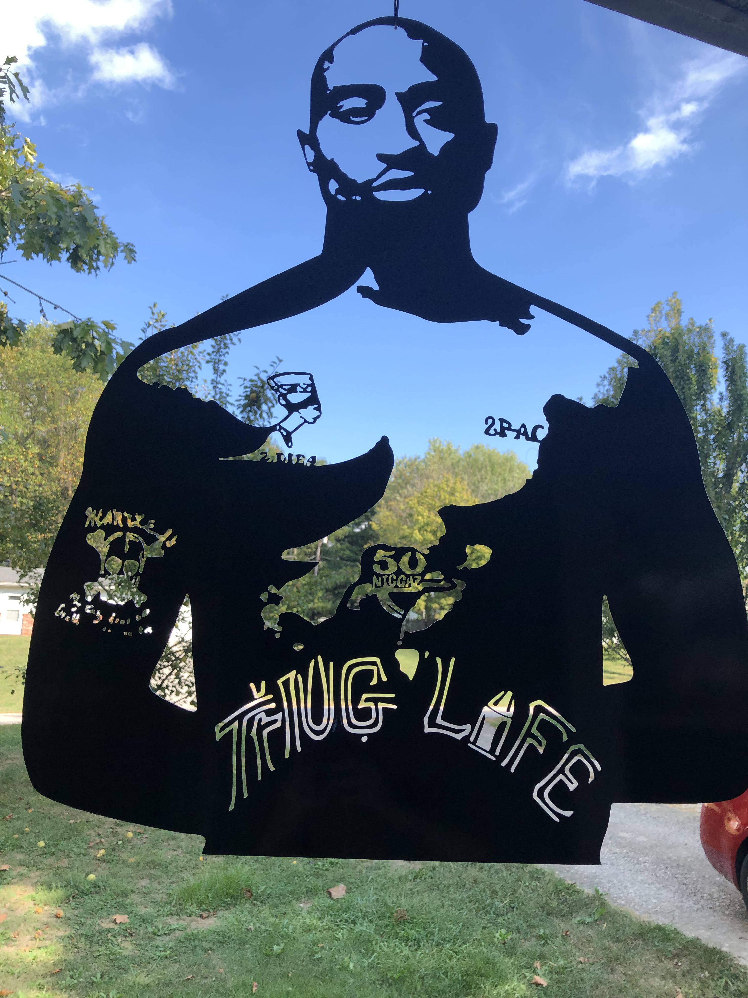 Tupac in Metal = 🔥 | Scrolller