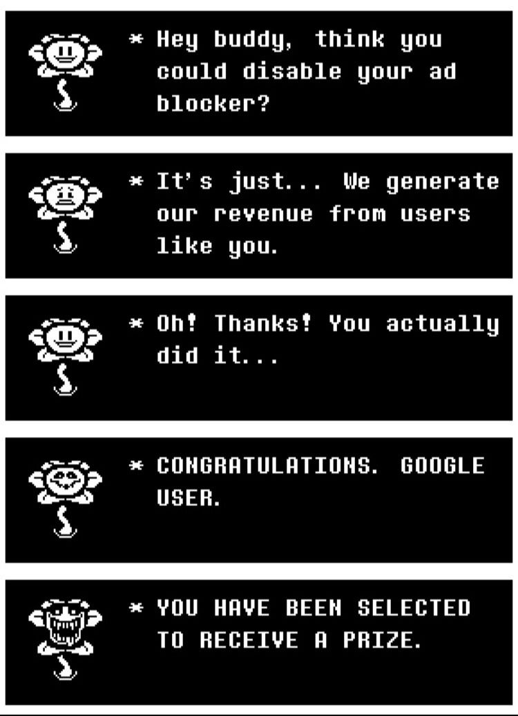 Turning off your Adblock on FR like | Scrolller
