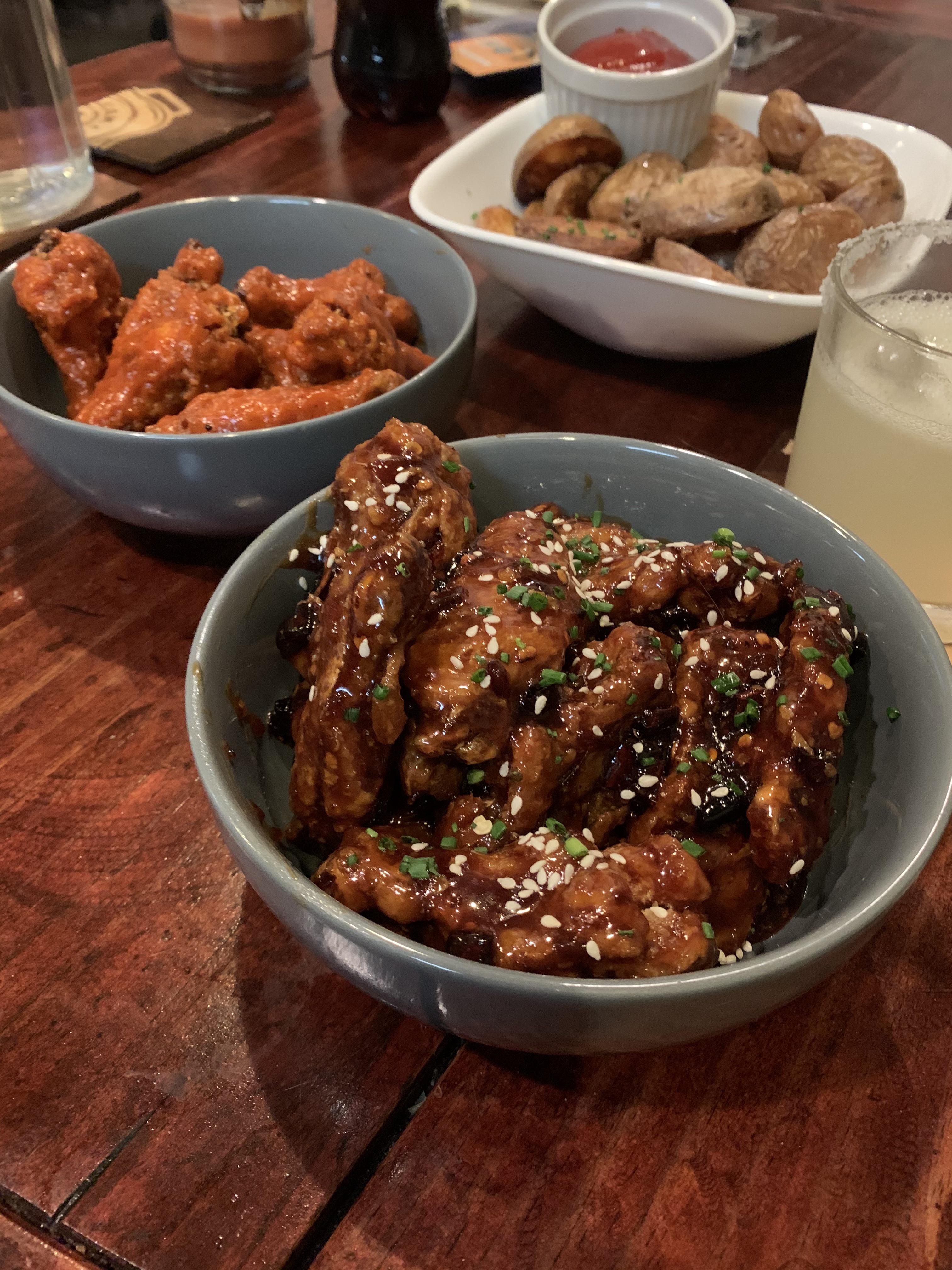 Twice fried sticky & buffalo wings | Scrolller