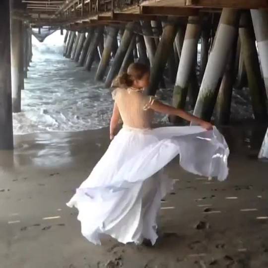 Twirling on set | Scrolller