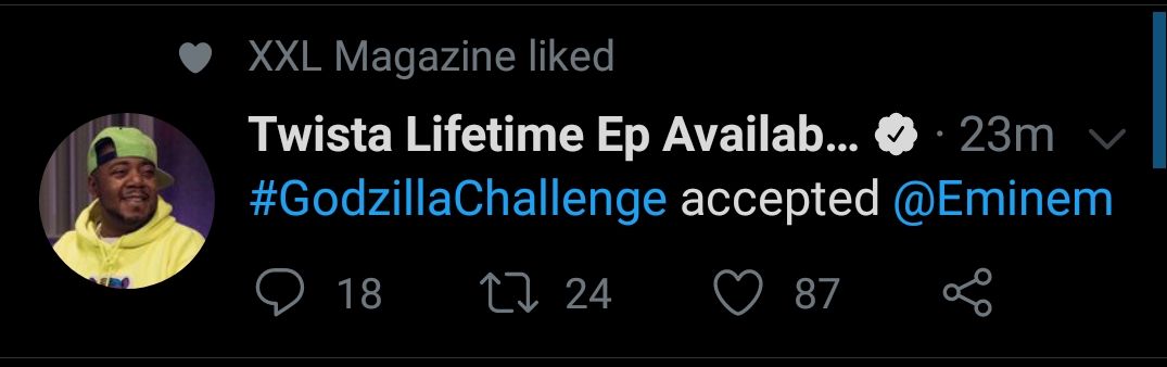 Twista accepted Godzilla Challenge | Scrolller