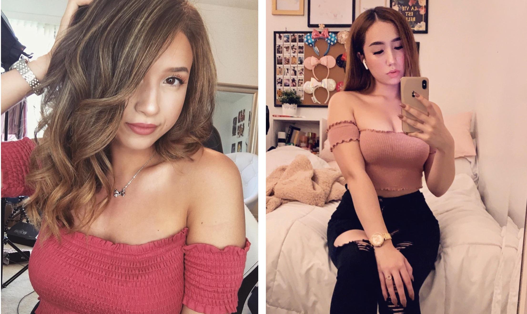 Two beautiful women with the same top. but poki
