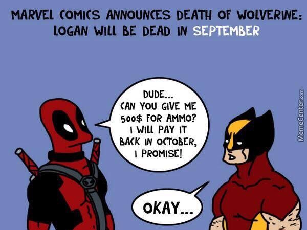 Typical deadpool. | Scrolller