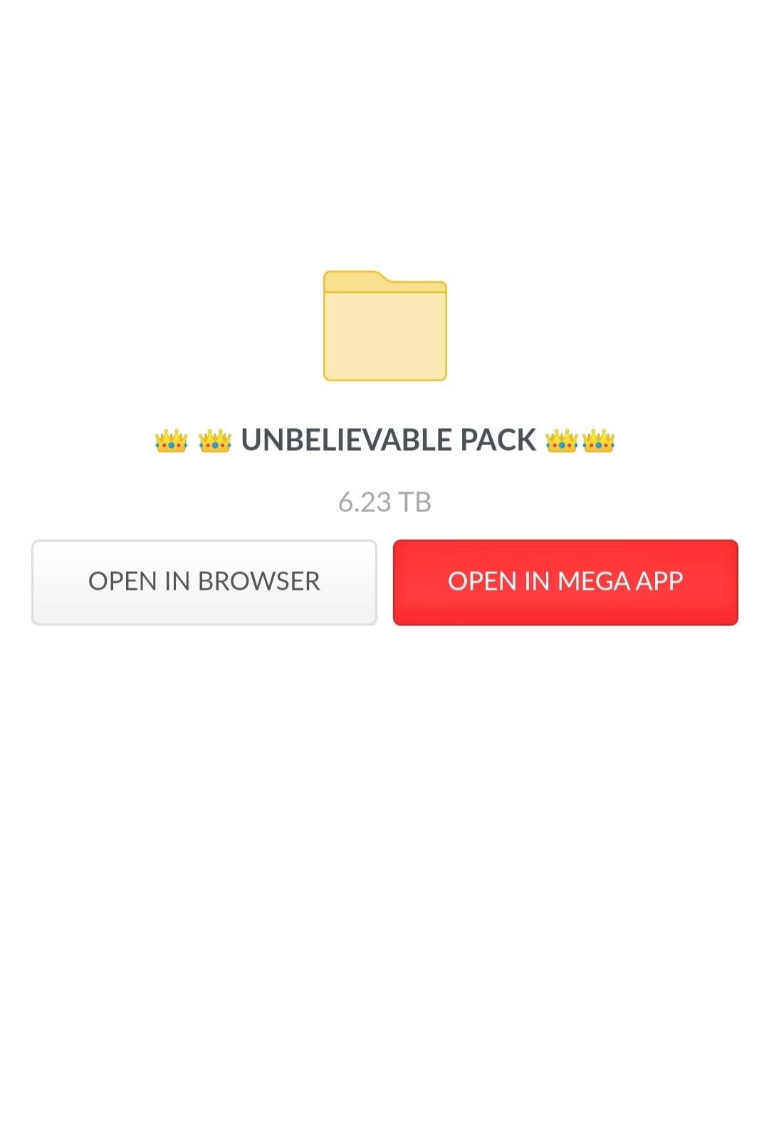 Unbelievable pack link in comments | Scrolller