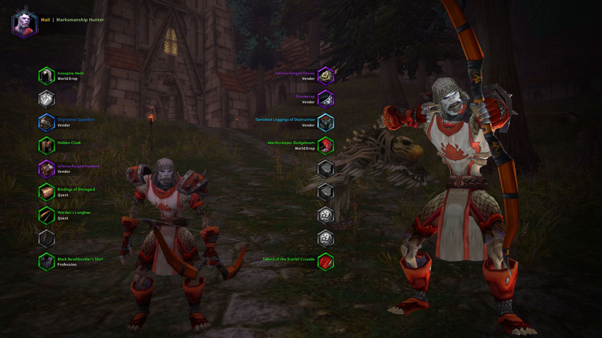 Undead Scarlet Archer | Scrolller