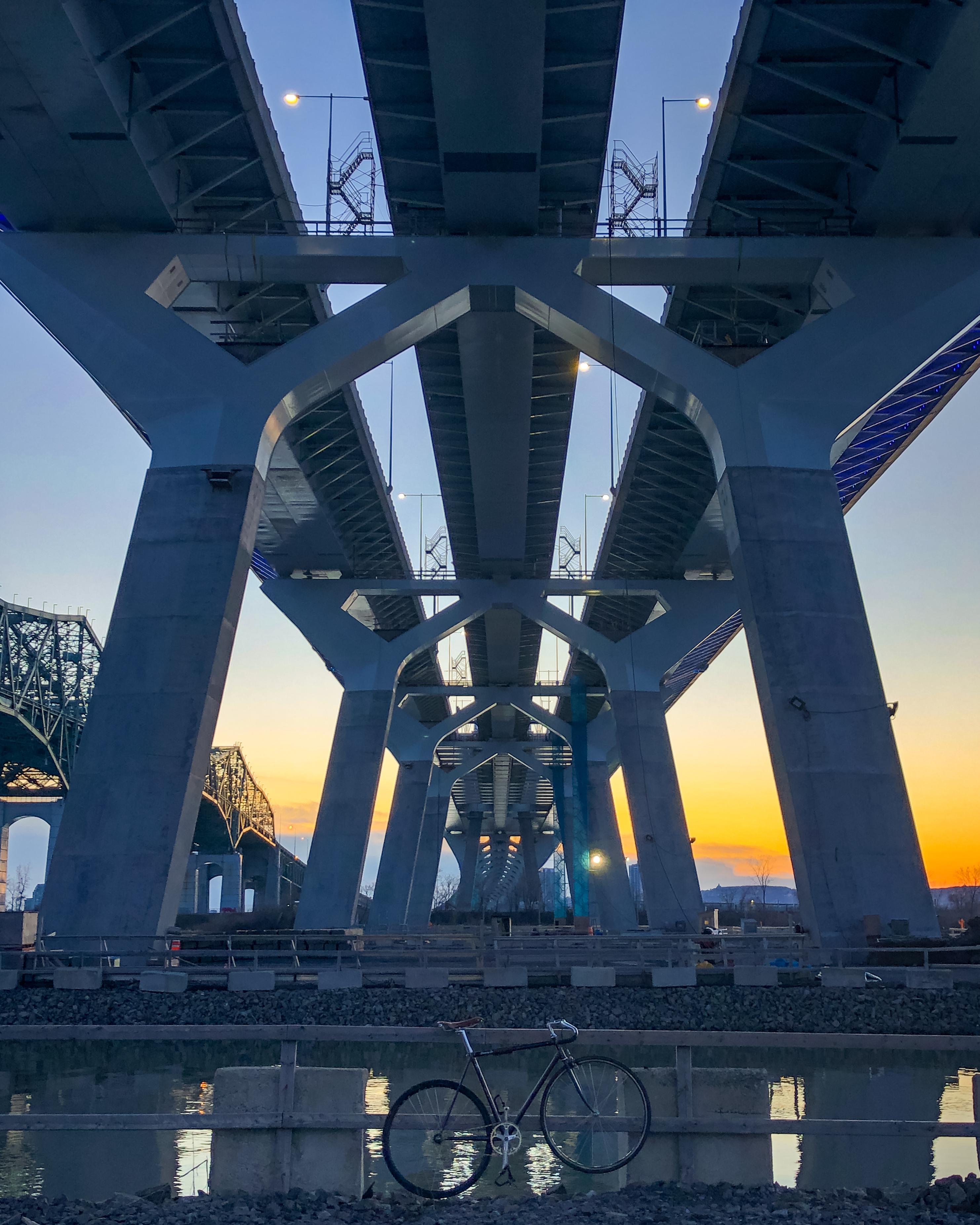 Under the Samuel-de-Champlain bridge | Scrolller
