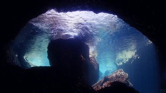 Underwater cave | Scrolller
