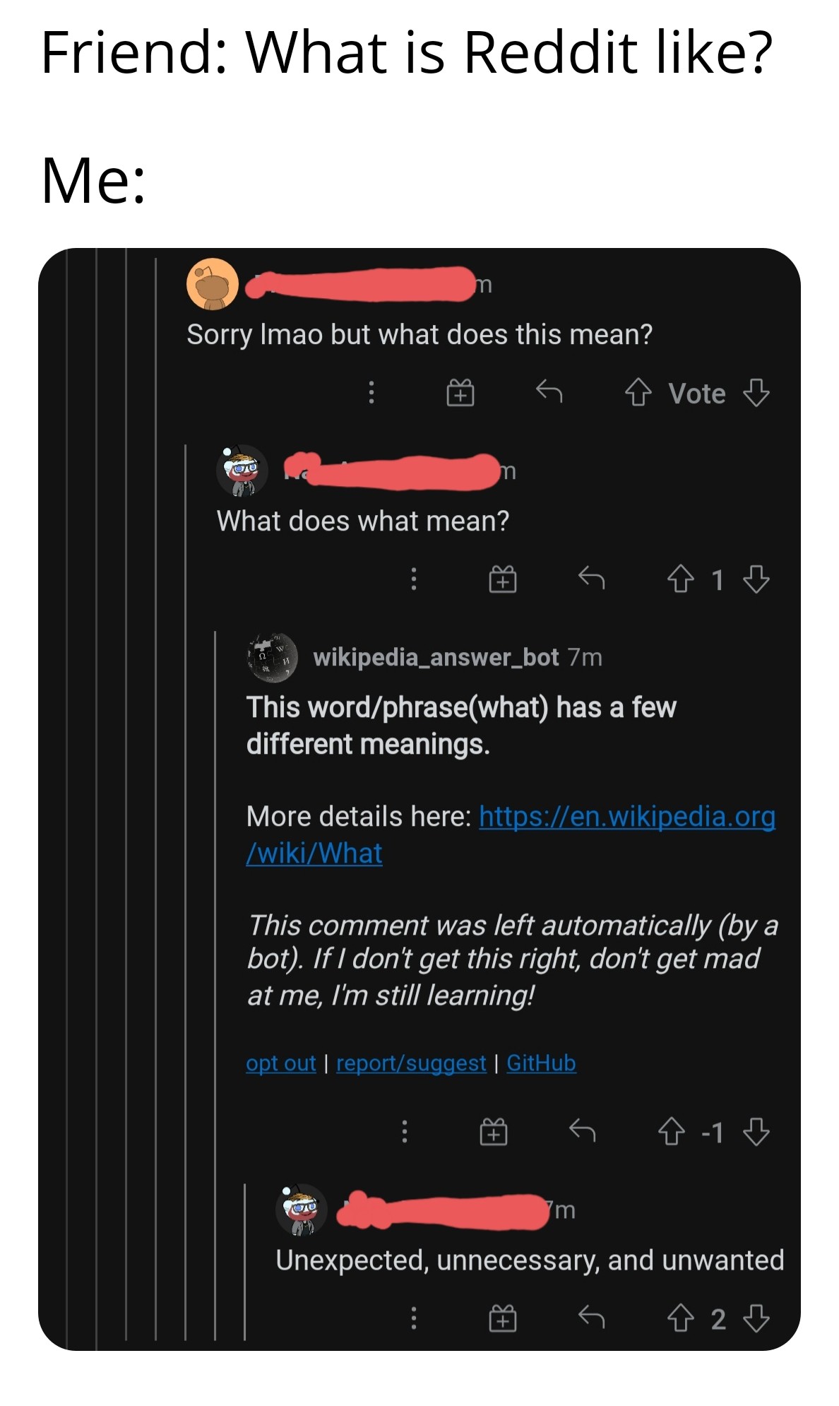 Unexpected, Unwanted, Unecessary | Scrolller