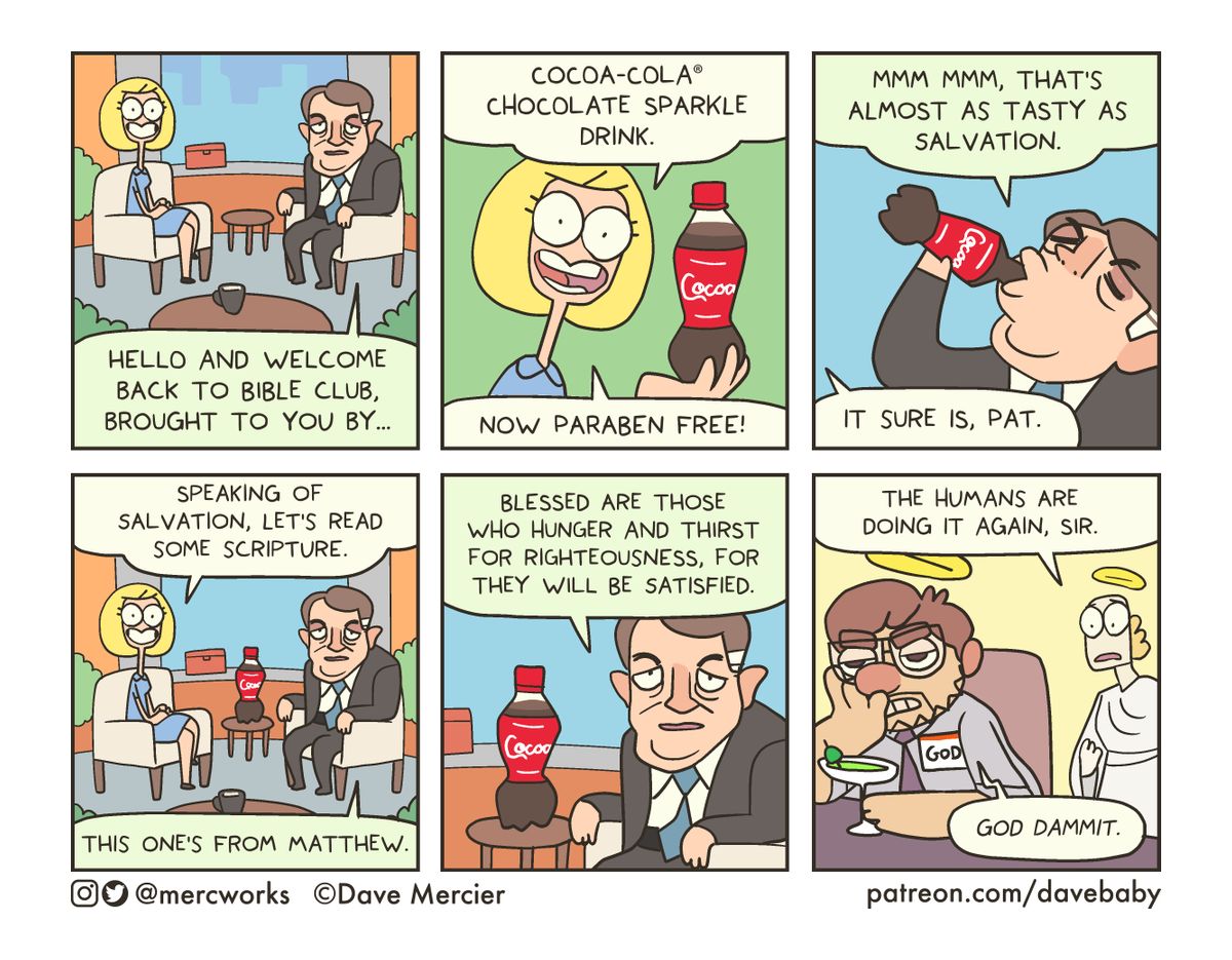 Universal morality is a sticky subject, but one thing's for sure - all televangelists go to hell ...