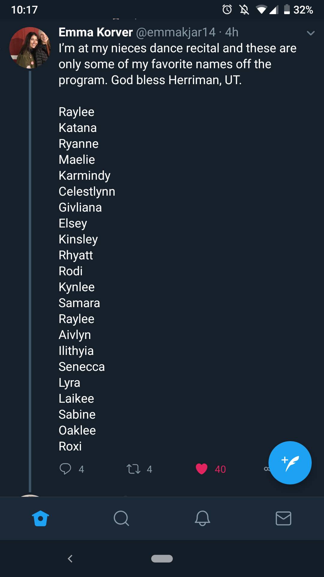 Unnecessarily Unique Utah names | Scrolller