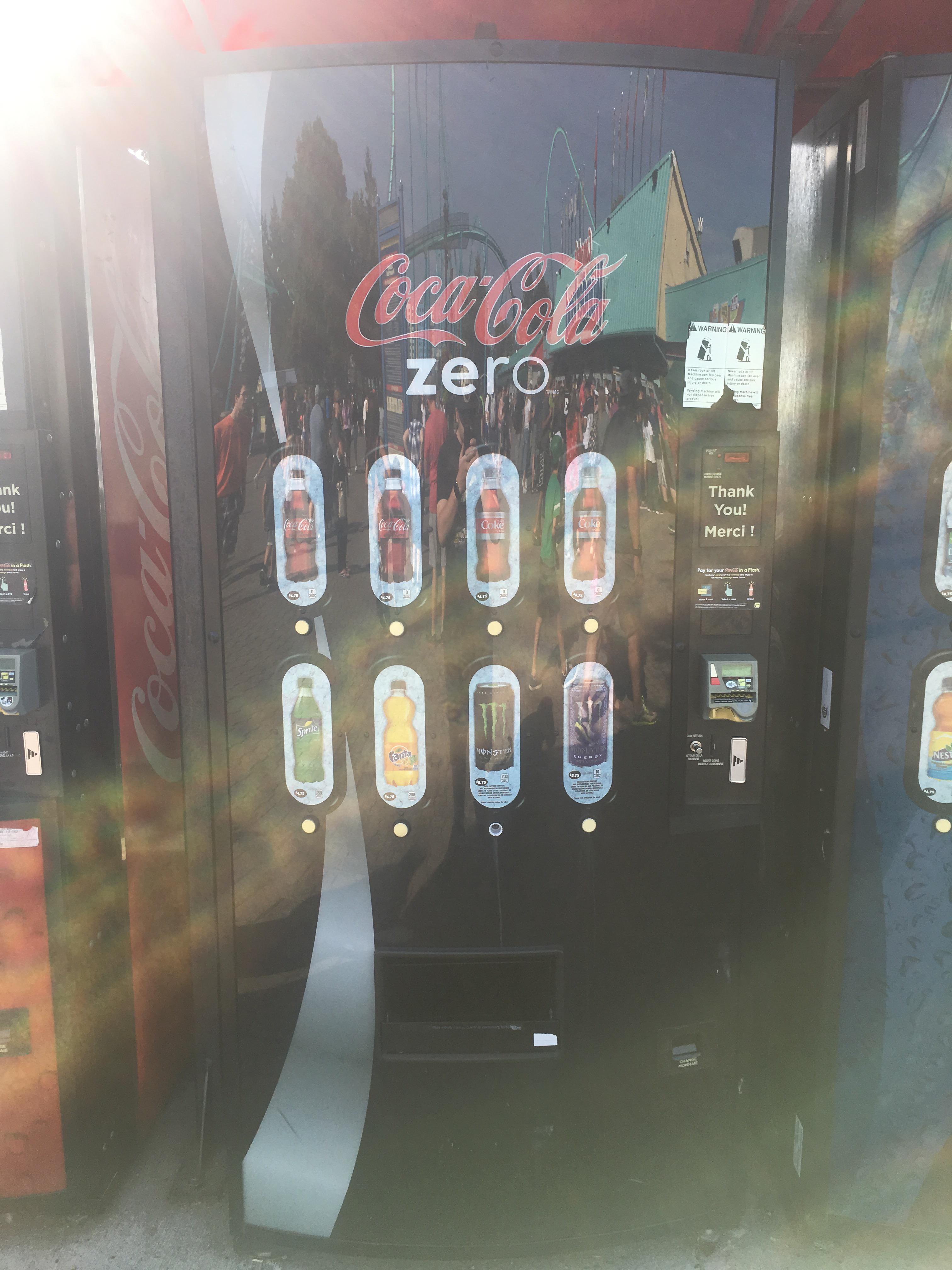 Until today I’d never seen a Coke Zero machine | Scrolller