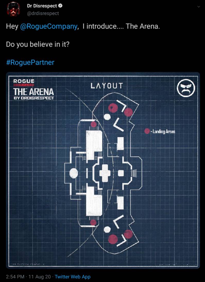 Update on DrDisrespect's potential map! | Scrolller