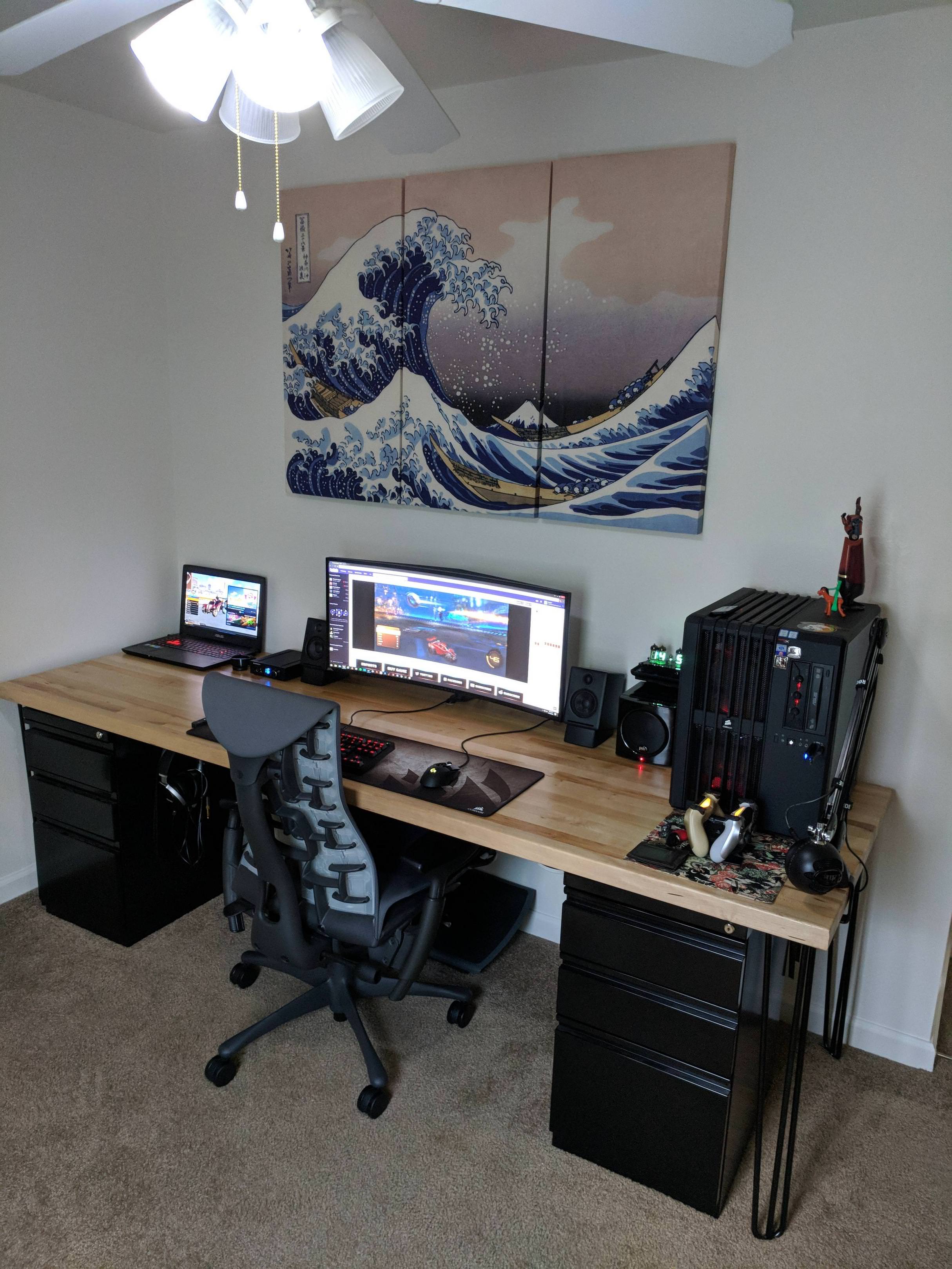 updated setup pic | Scrolller