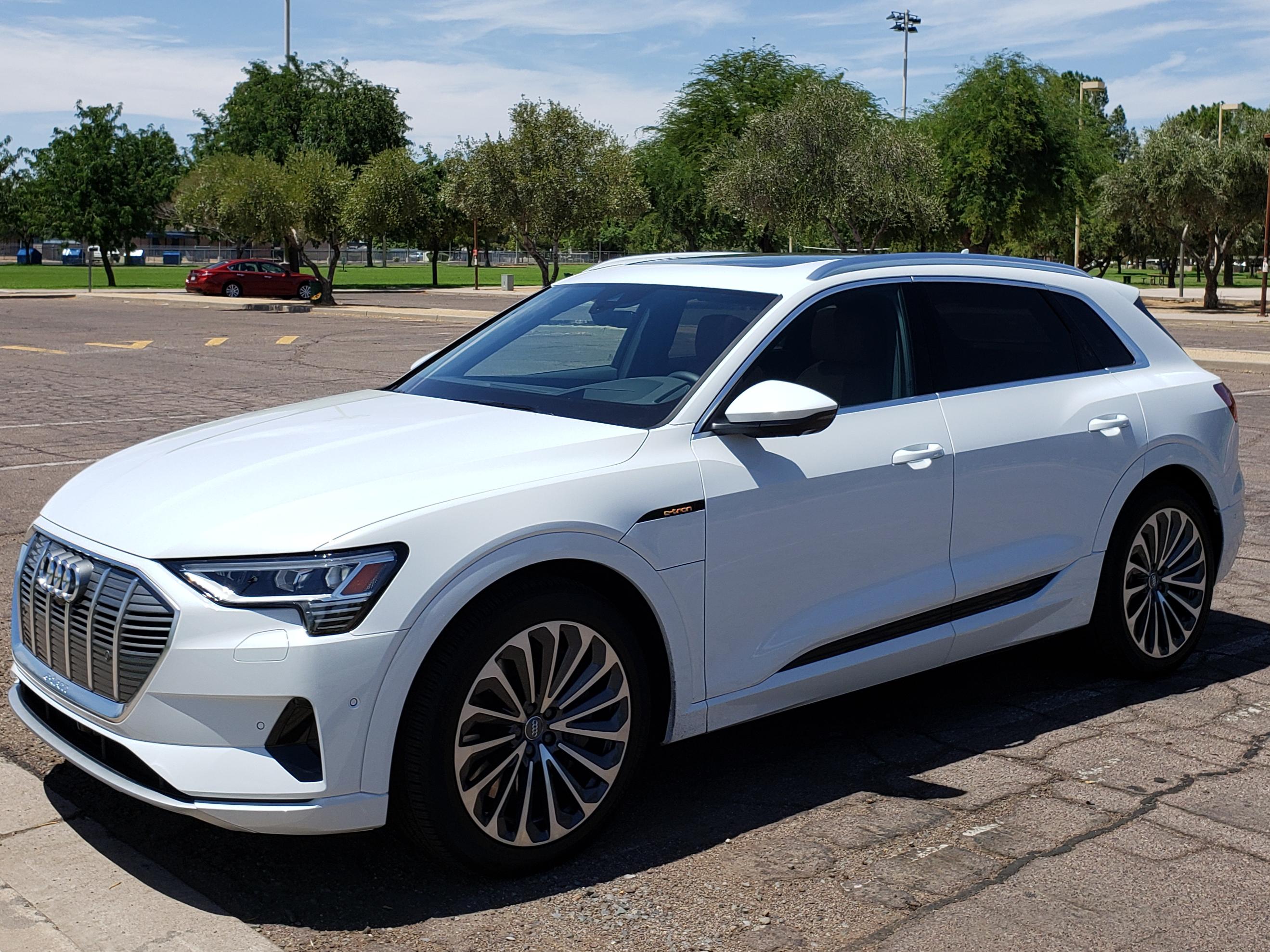 Upgraded from a 2004 A4 to the 2019 e-tron. Say hello to White Lightning. | Scrolller