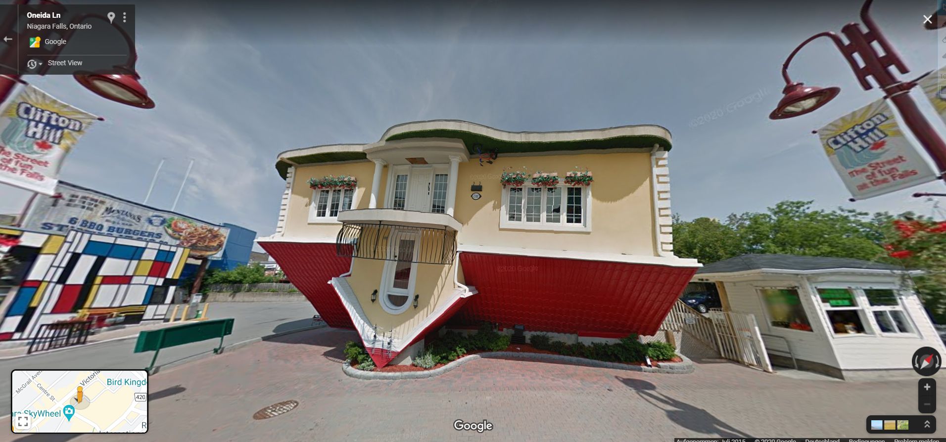 Upside Down house | Scrolller