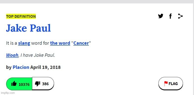 Urban dictionary to be spittin out fax doe | Scrolller