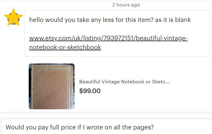 Used sketchbooks are more valuable. | Scrolller