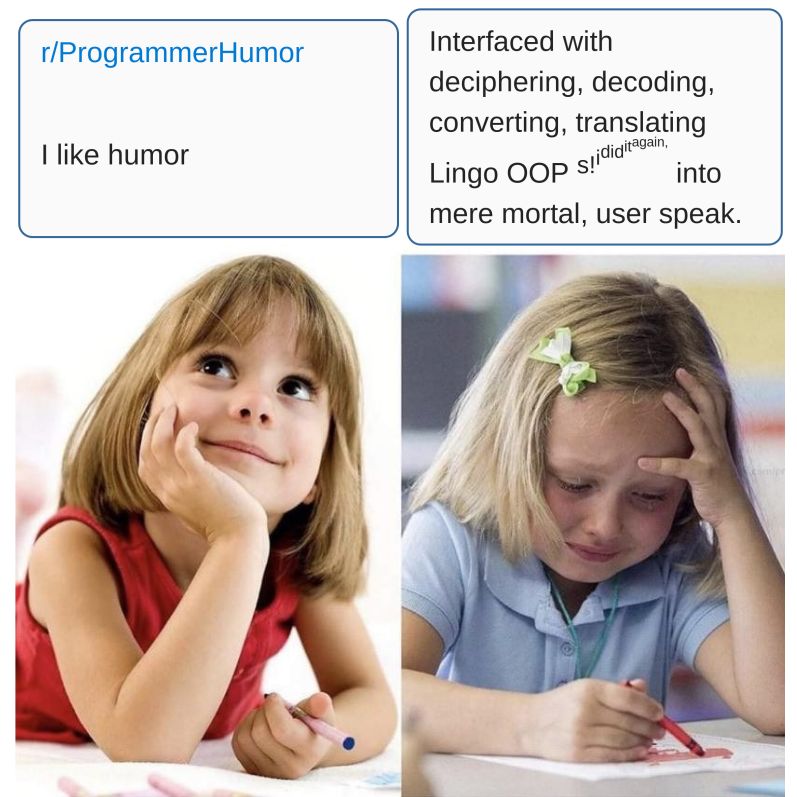 User reads ProgrammerHumor | Scrolller
