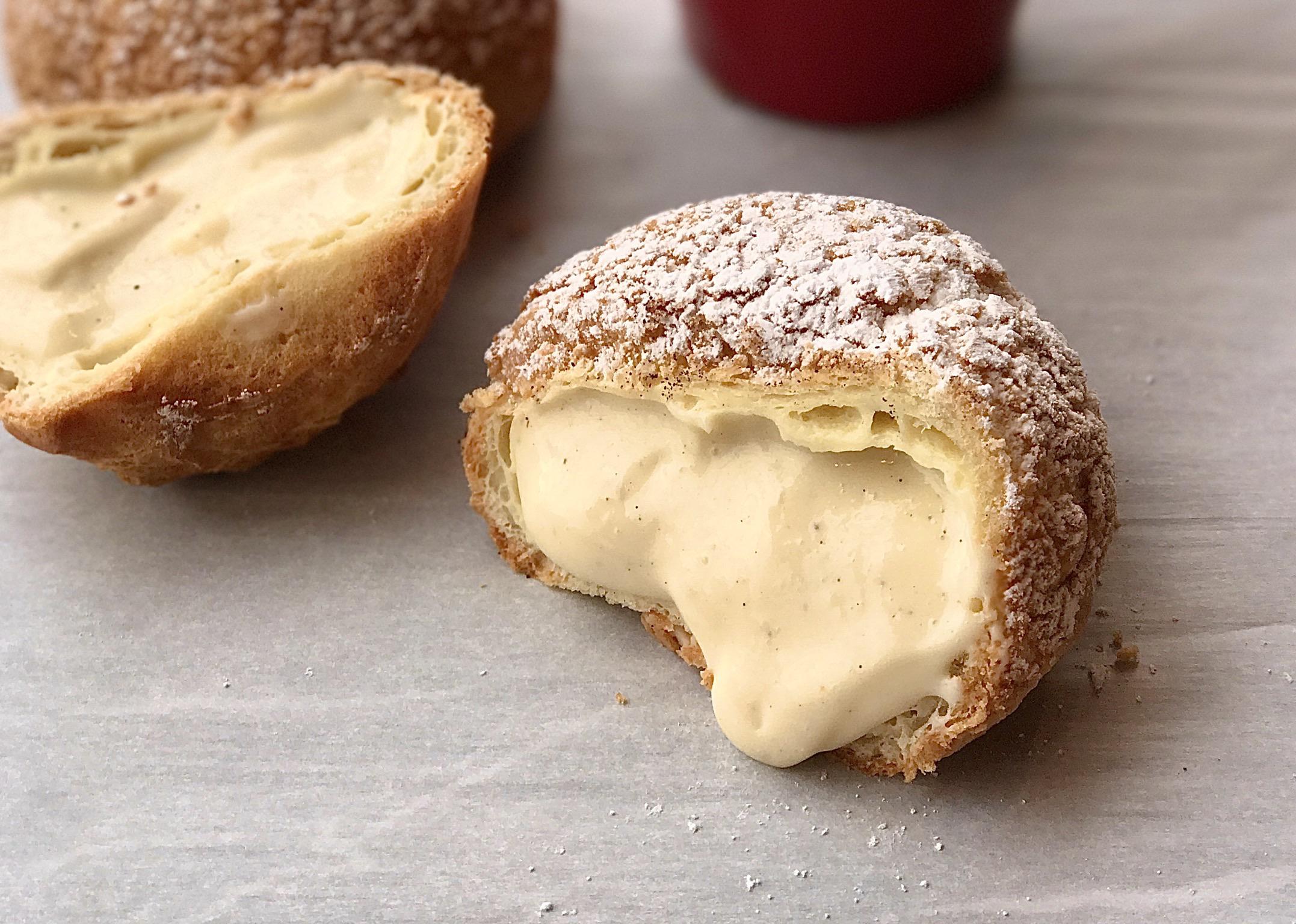 Vanilla bean cream puffs I made | Scrolller