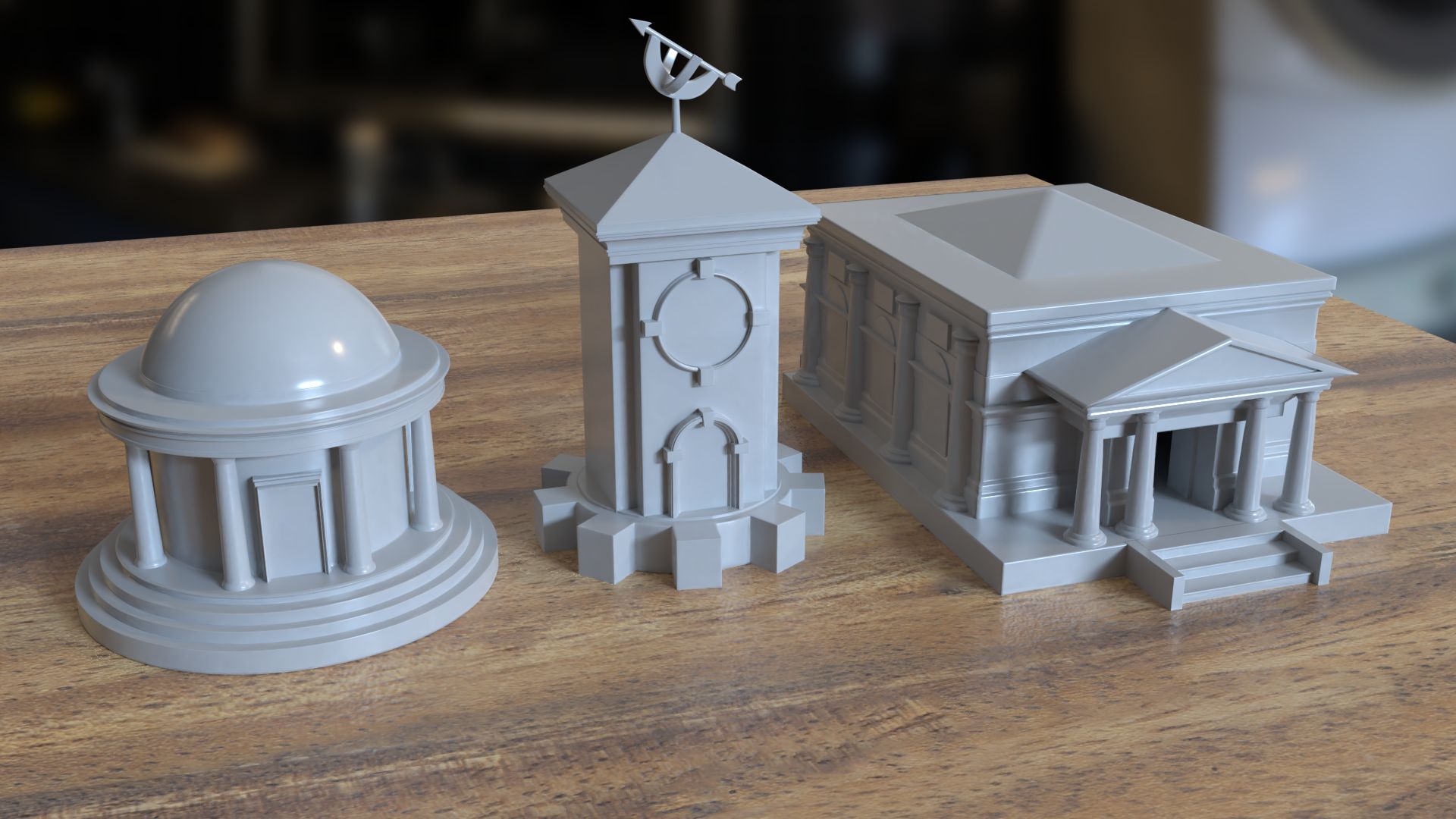 Various Myst Island Buildings. | Scrolller