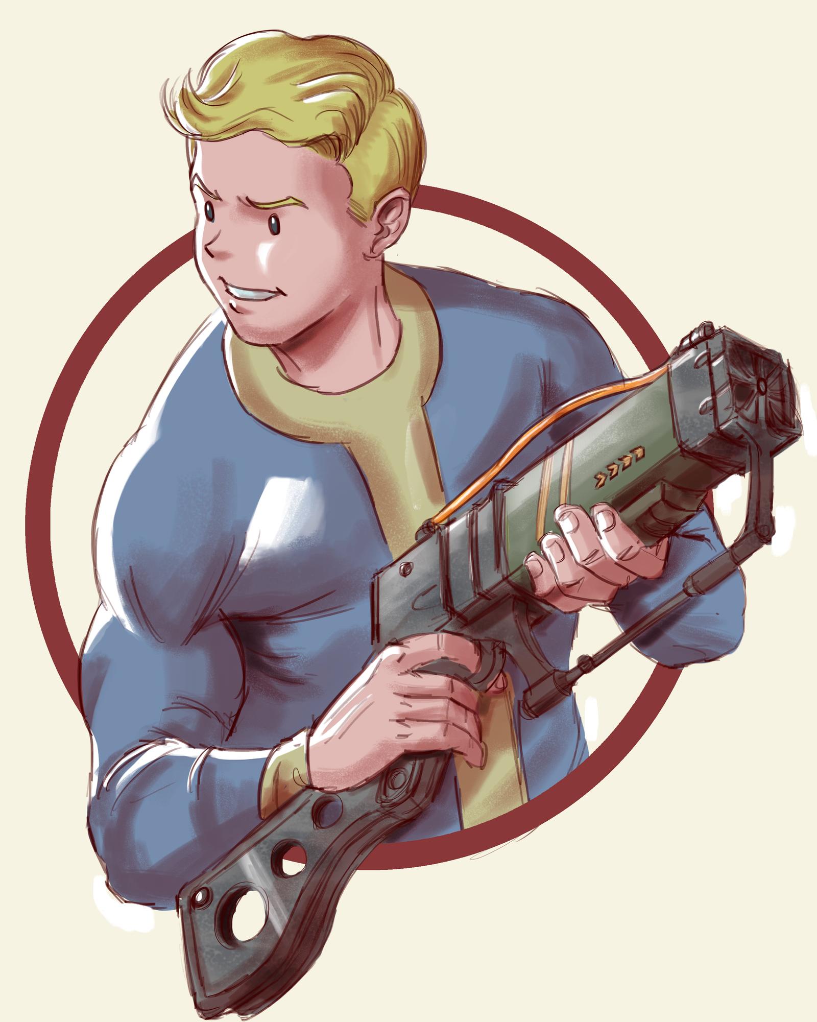 Vault Boy by Mario Ferro | Scrolller