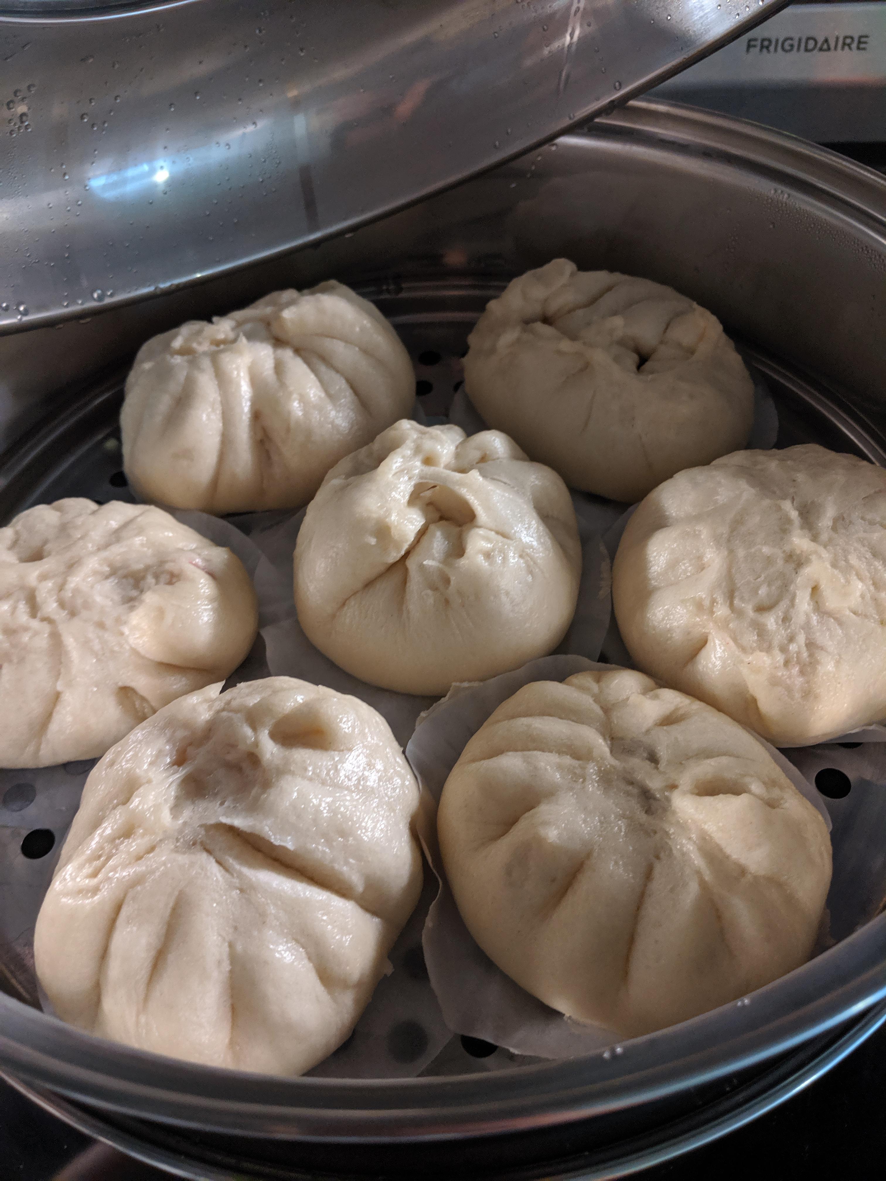 VEGAN BBQ Pork Steam Buns!! | Scrolller