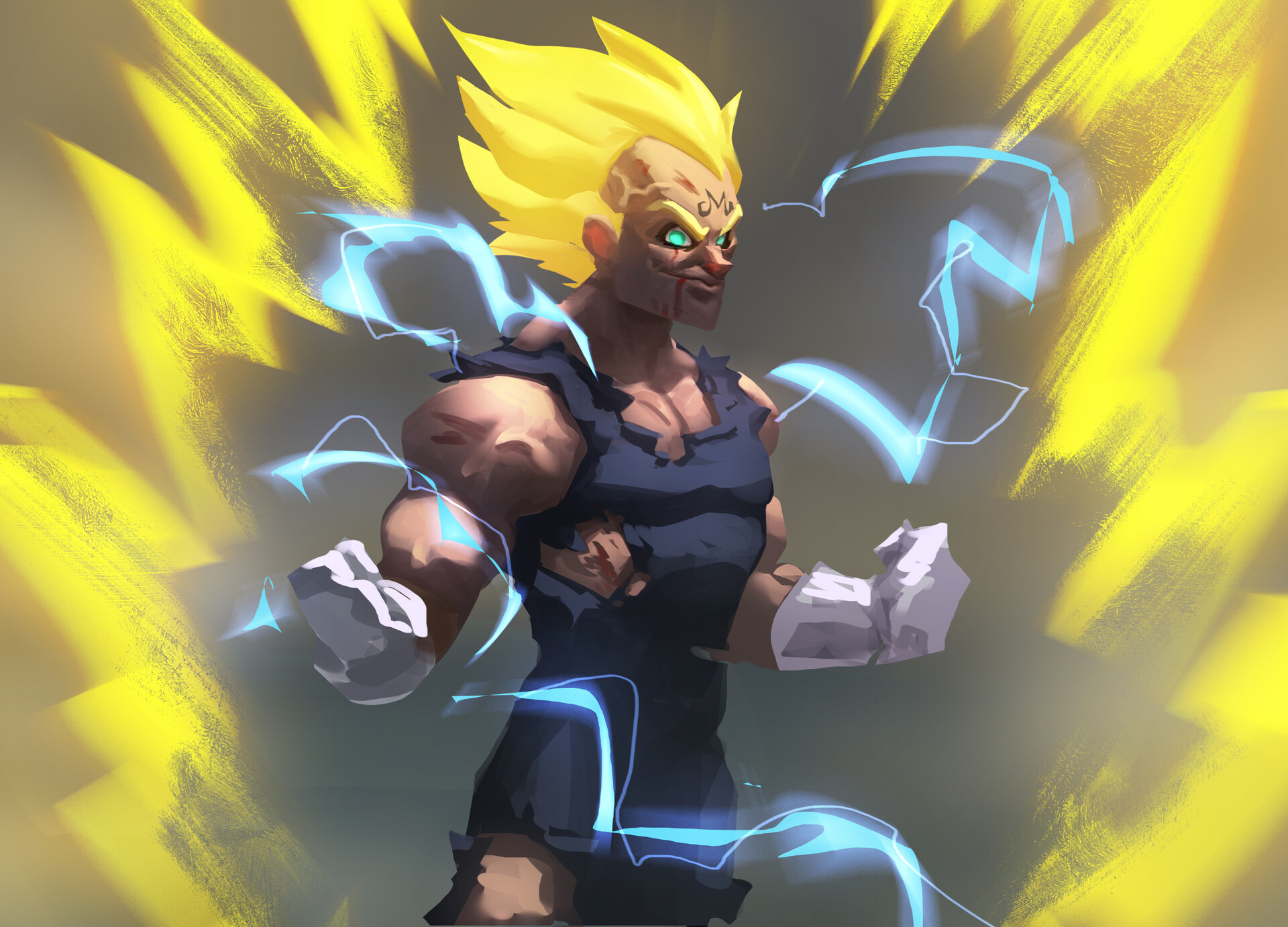 Vegeta by Geraud Soulie | Scrolller