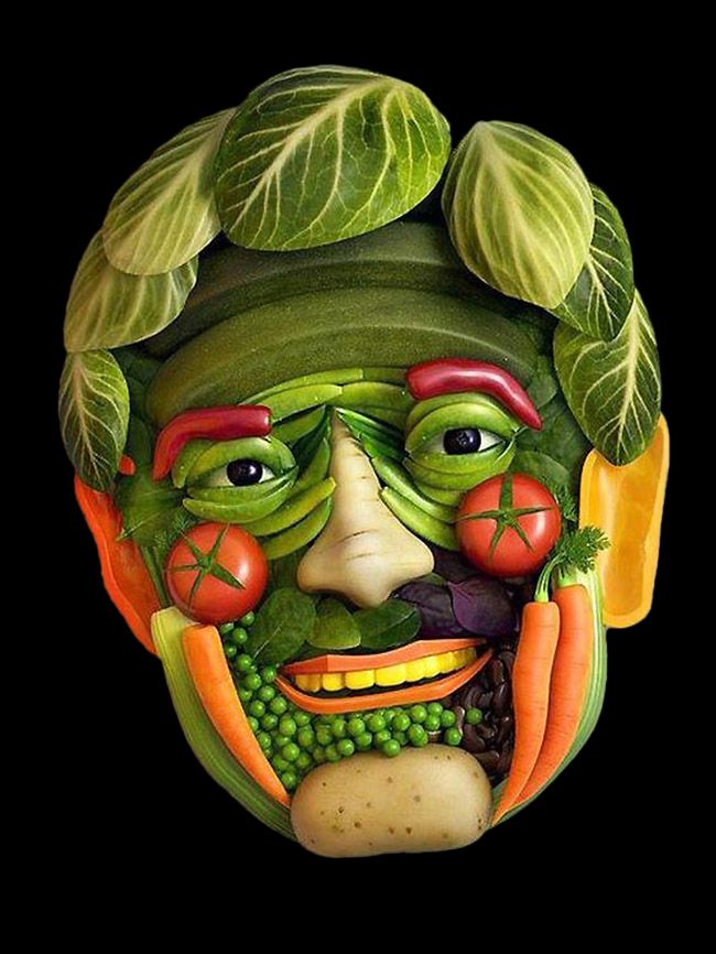 Vegetable Face | Scrolller