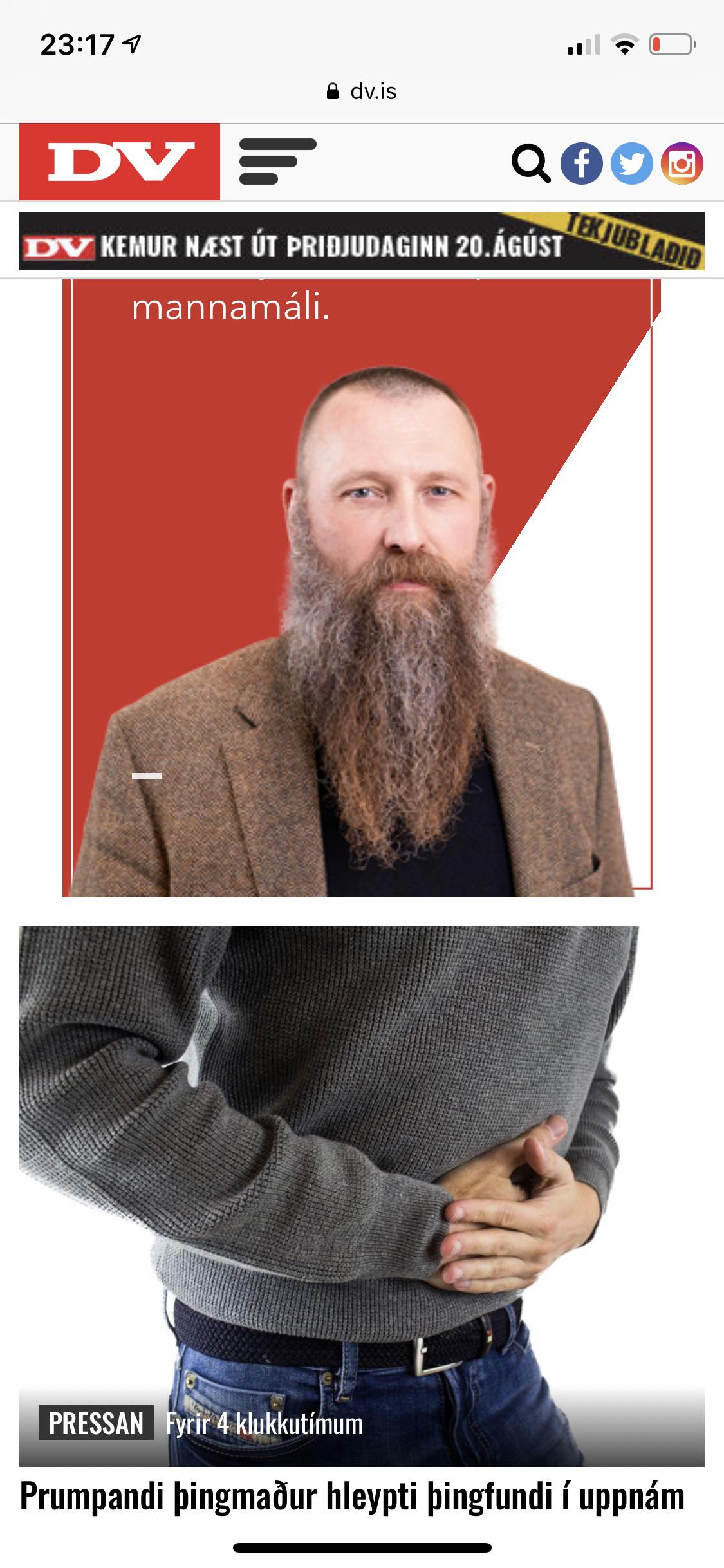 Vel staðsettar auglýsingar eru svo málið | Scrolller