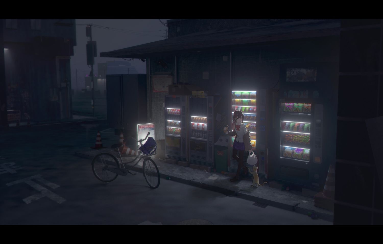 Vending Machine At Night [Original] | Scrolller