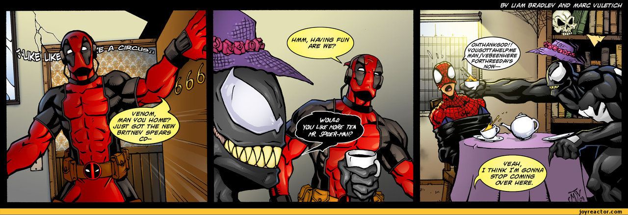Venom/Deadpool crossover | Scrolller