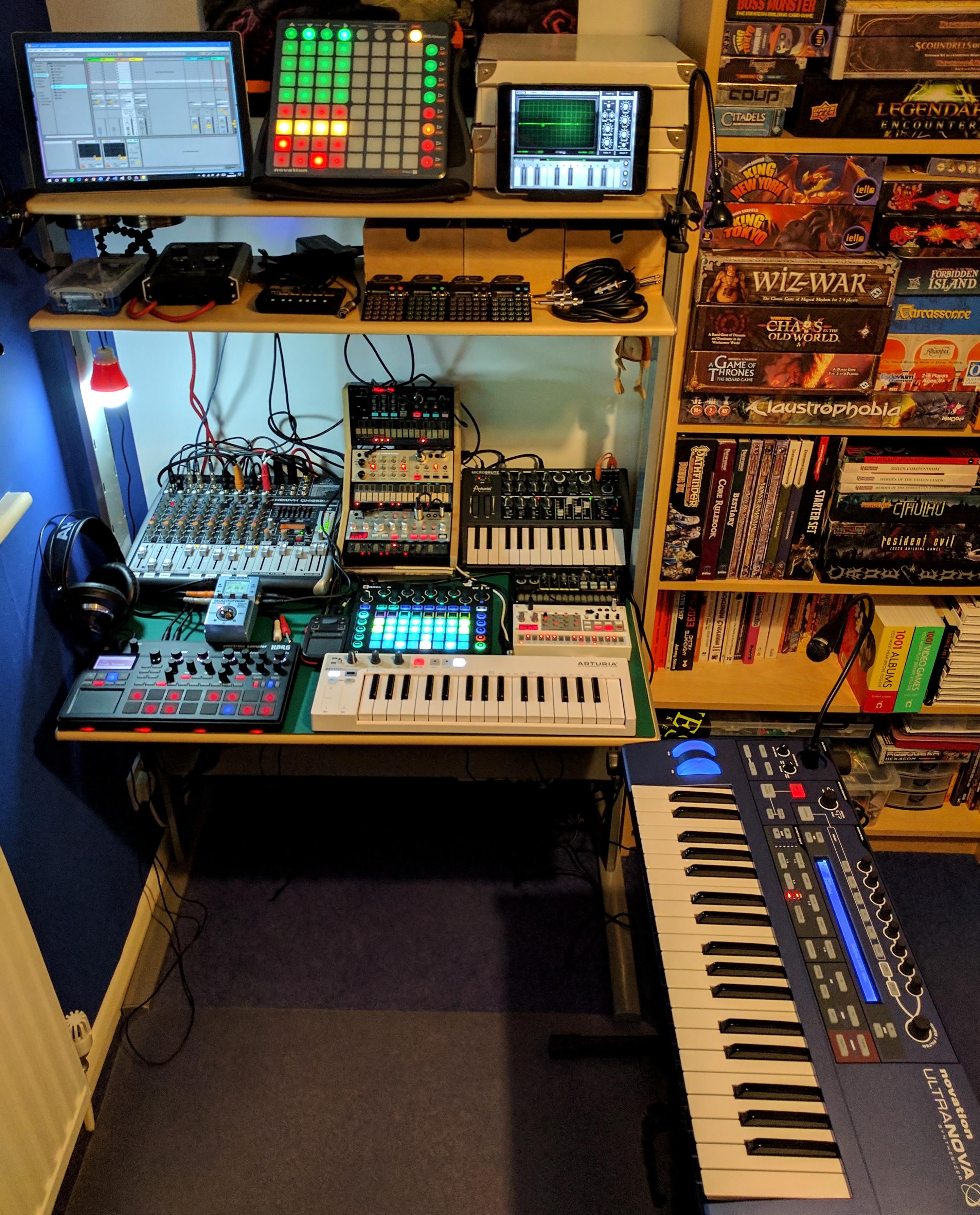 Very cluttered, but I make noises here | Scrolller