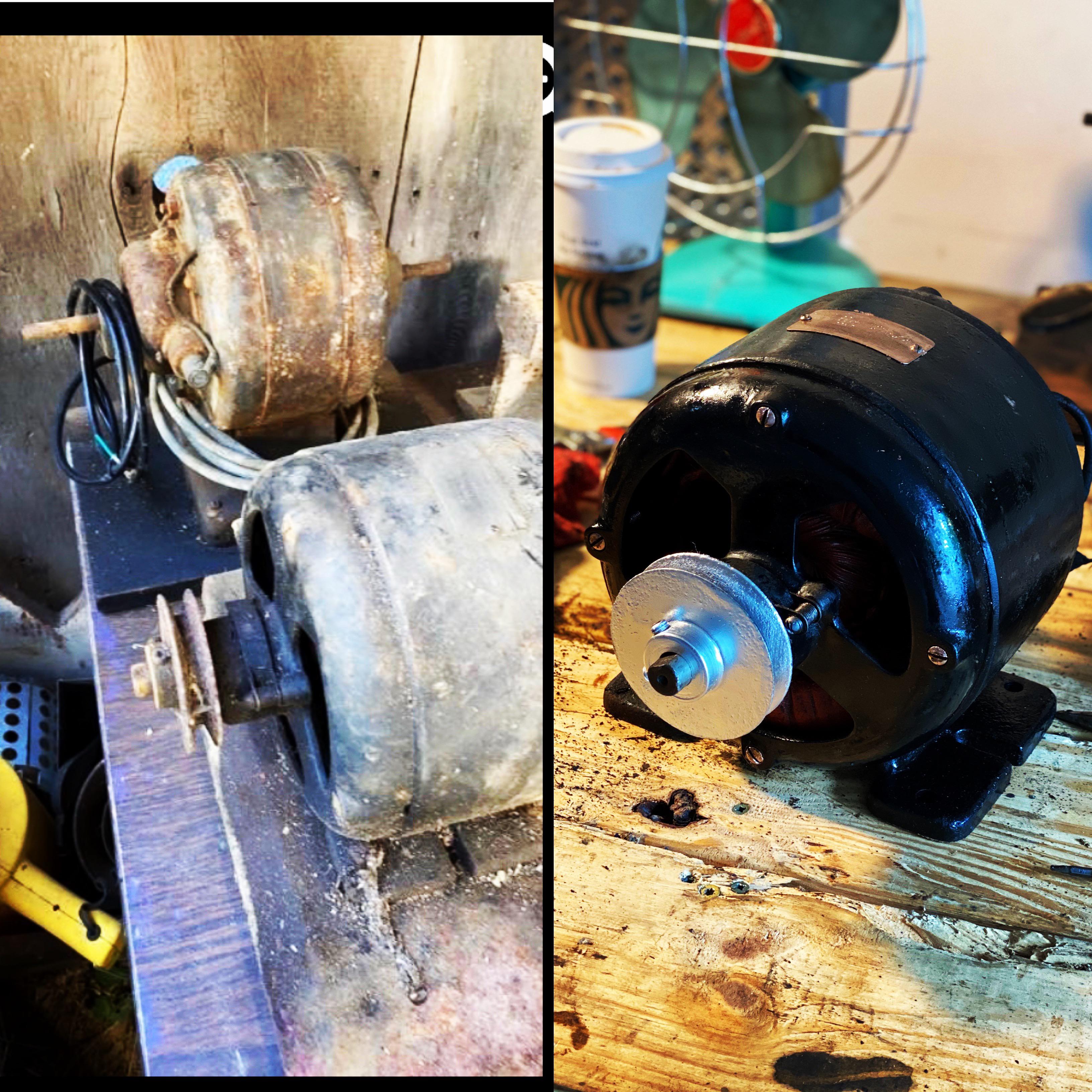Very old DC motor restoration. | Scrolller