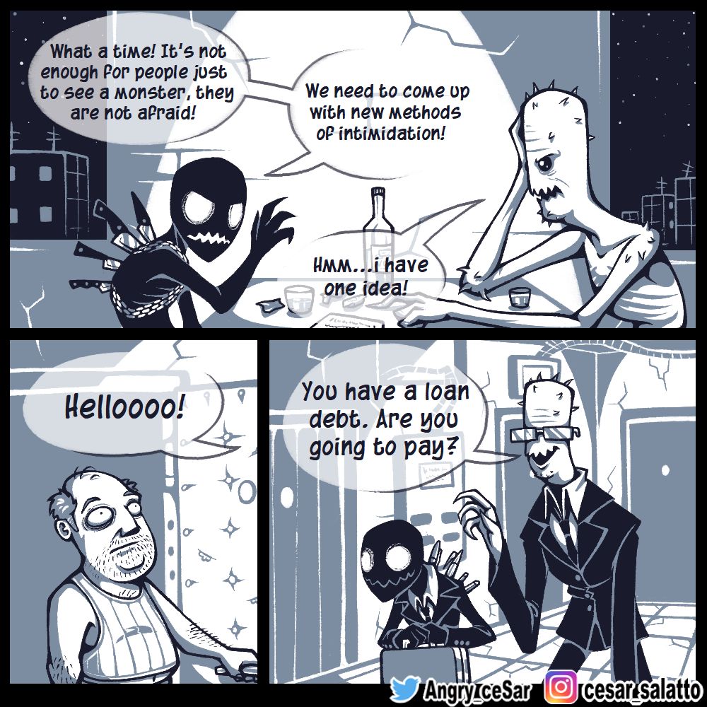 Very scary monsters | Scrolller